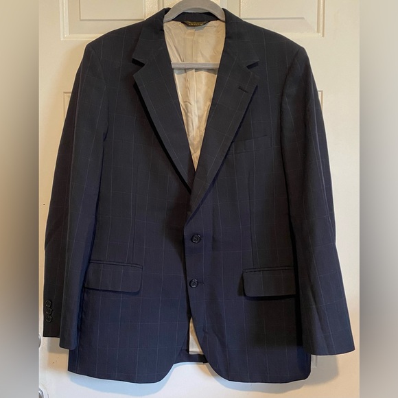 Johnny Carson | Suits & Blazers | Johnny Carson Mens Vintage Windowpane ...